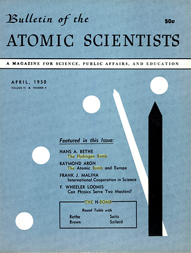 1950: The Hydrogen Bomb - Bulletin of the Atomic Scientists